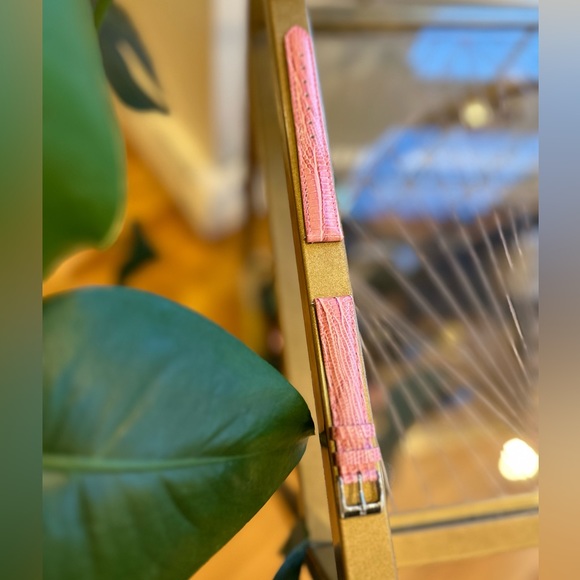 Skagen | Accessories | Nwot Skagen Denmark Pink Genuine Leather Watch ...